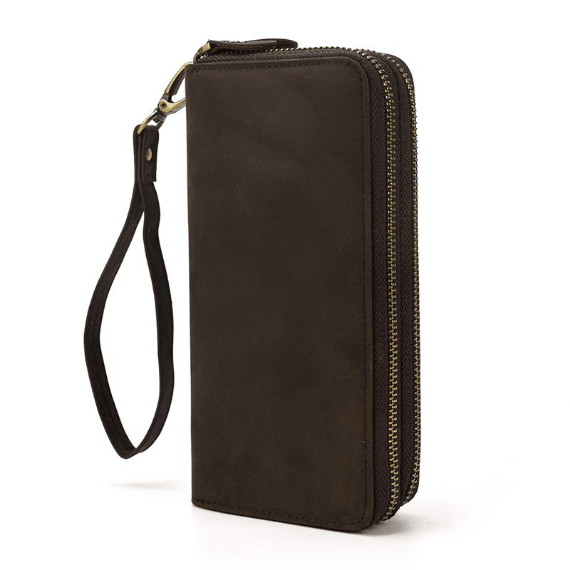 Double Zip Long Wallet – DHM bags